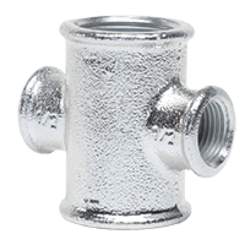 Pozink kříž redukční 1 x 1/2"